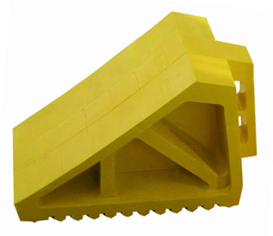 CWC12 Yellow Rubber Wheel Chocks| Rayflex Group