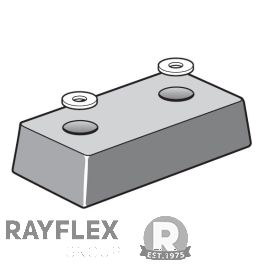 RDB1810 Rubber Loading Bay & Dock Bumpers - Rayflex