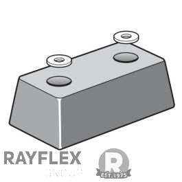 Rubber Dock Bumpers RDB1830 - Loading Bay & HGVs - Rayflex