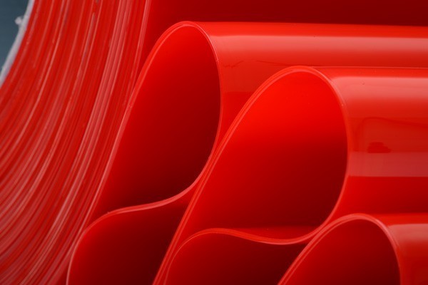 Red PVC Strip Rolls: Hazard Warnings | Rayflex Group